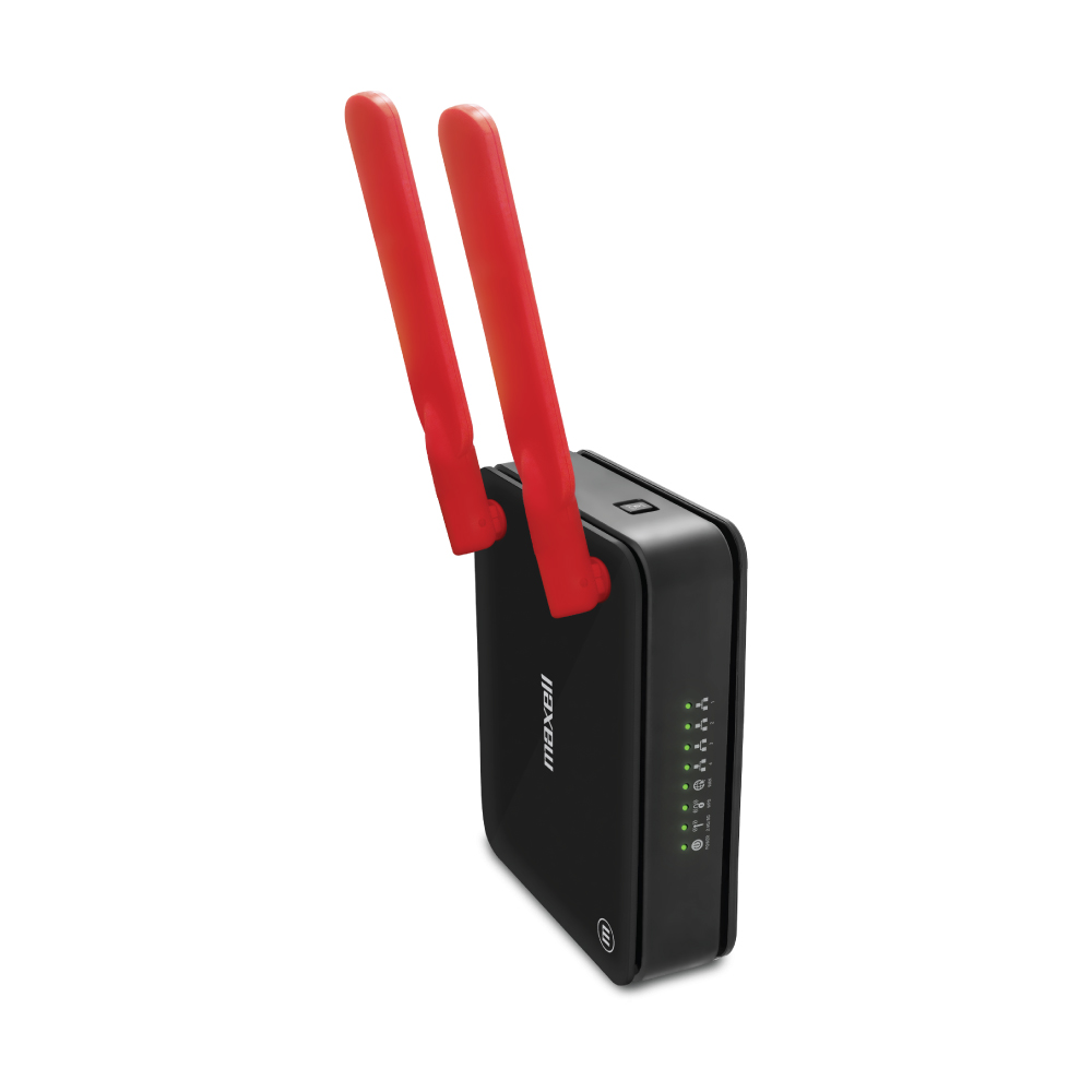 Maxell - Router inalambrico Rabbit - 2T2R-1200AC