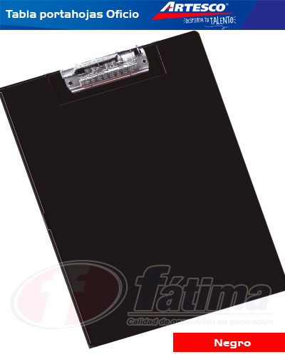 Tabla Porta Hojas Artesco 10305015 Plastica Lisa Con Solapa Oficio ...