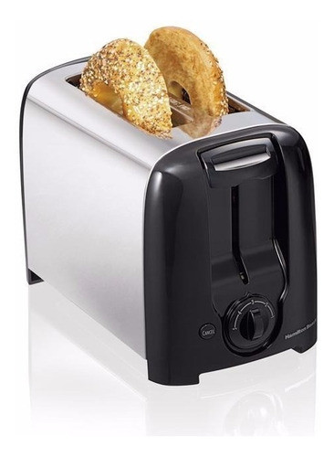 Tostadora Negro de 2 Rodajas de pan MARCA HAMILTON BEACH
