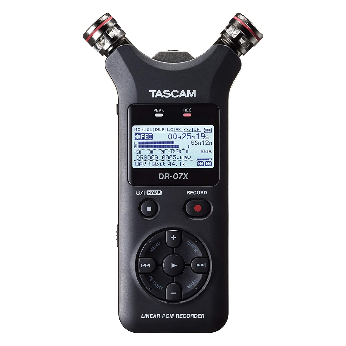 Grabadora de audio digital portatil | DR-07X - TASCAM