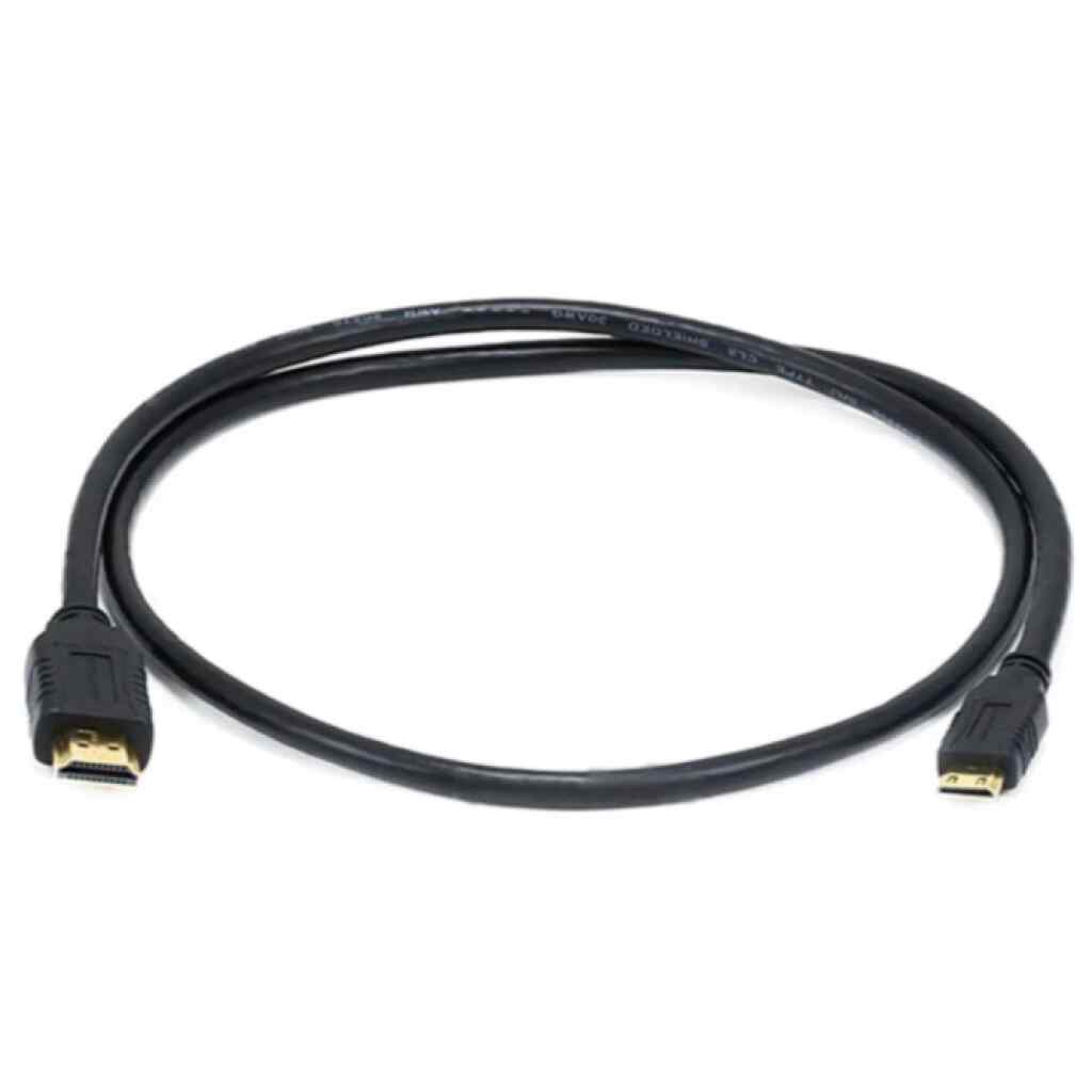 CABLE MINI-HDMI (TIPO C) A HDMI (TIPO A) 1MT NEGRO | HDMI-MINI ...