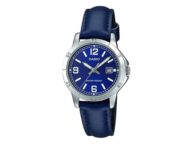 Reloj standard analogo p/caballero azul l CASIO