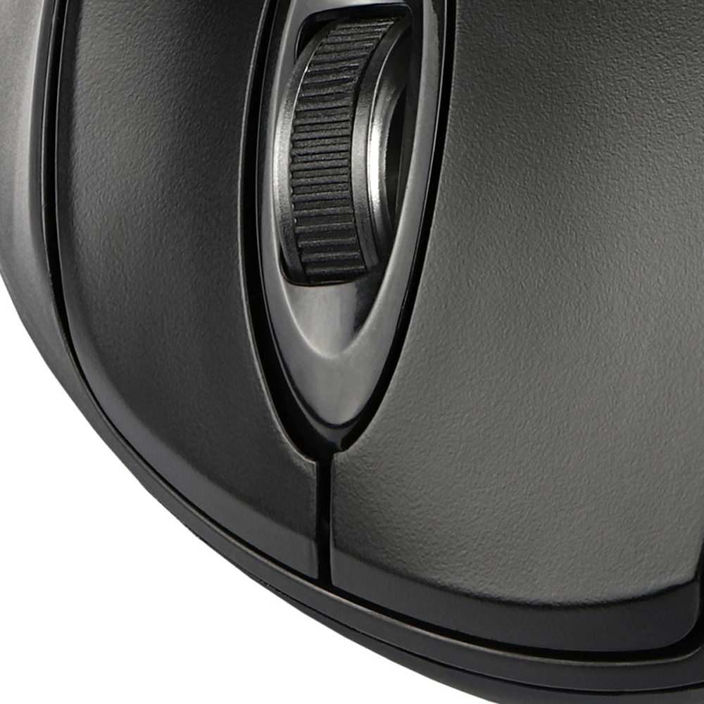 Klip Xtreme - Mouse - 2.4 GHz - Wireless - Black - Trackball