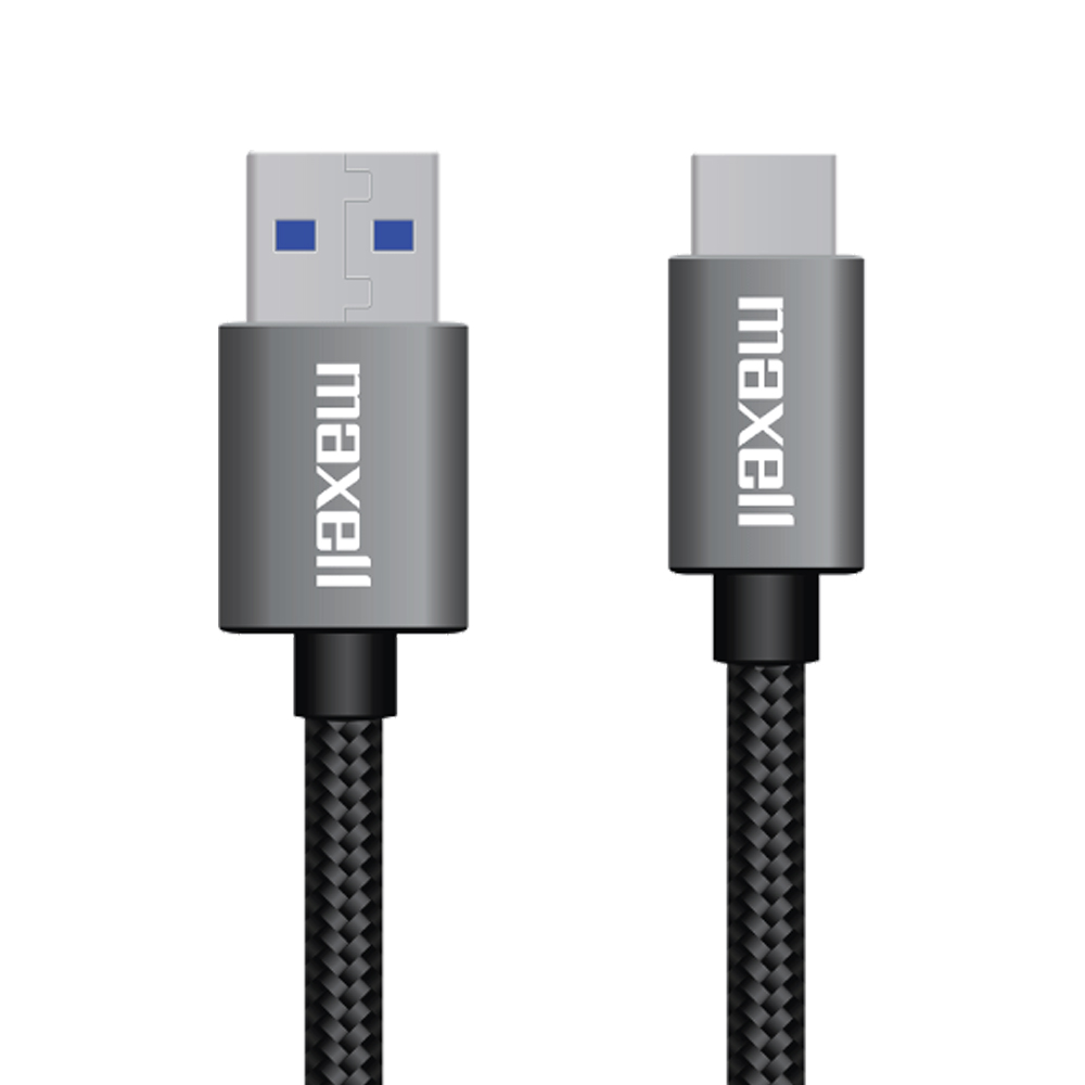 Maxell - Cable USB A a tipo C color negro - CB-USB-C 6FT