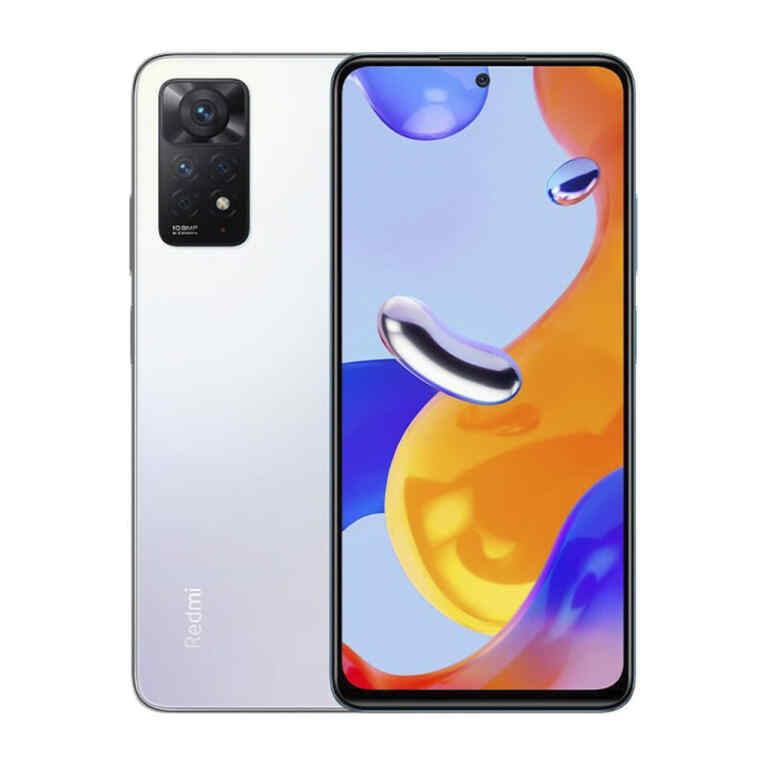 Xiaomi Redmi Note 11S - Smartphone - Android - 128 GB - Pearl white - Touch - US