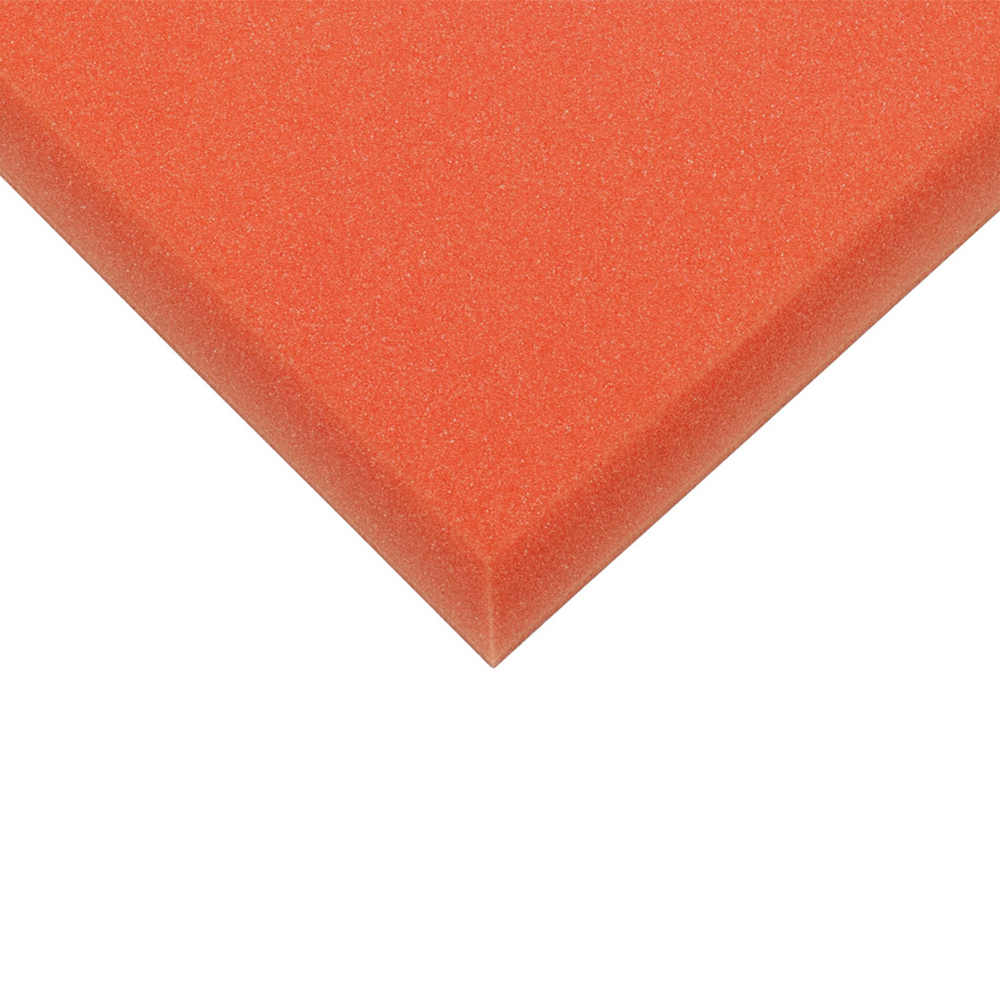 Panel acustico liso naranja 50cm | SH004 | AIXFOAM