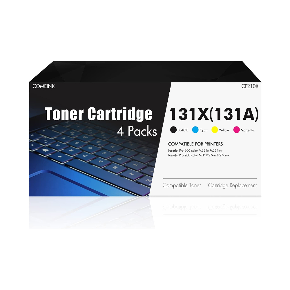 paquete de 4 Cartuchos de toner de 131A CMYK | 131a m251nw
