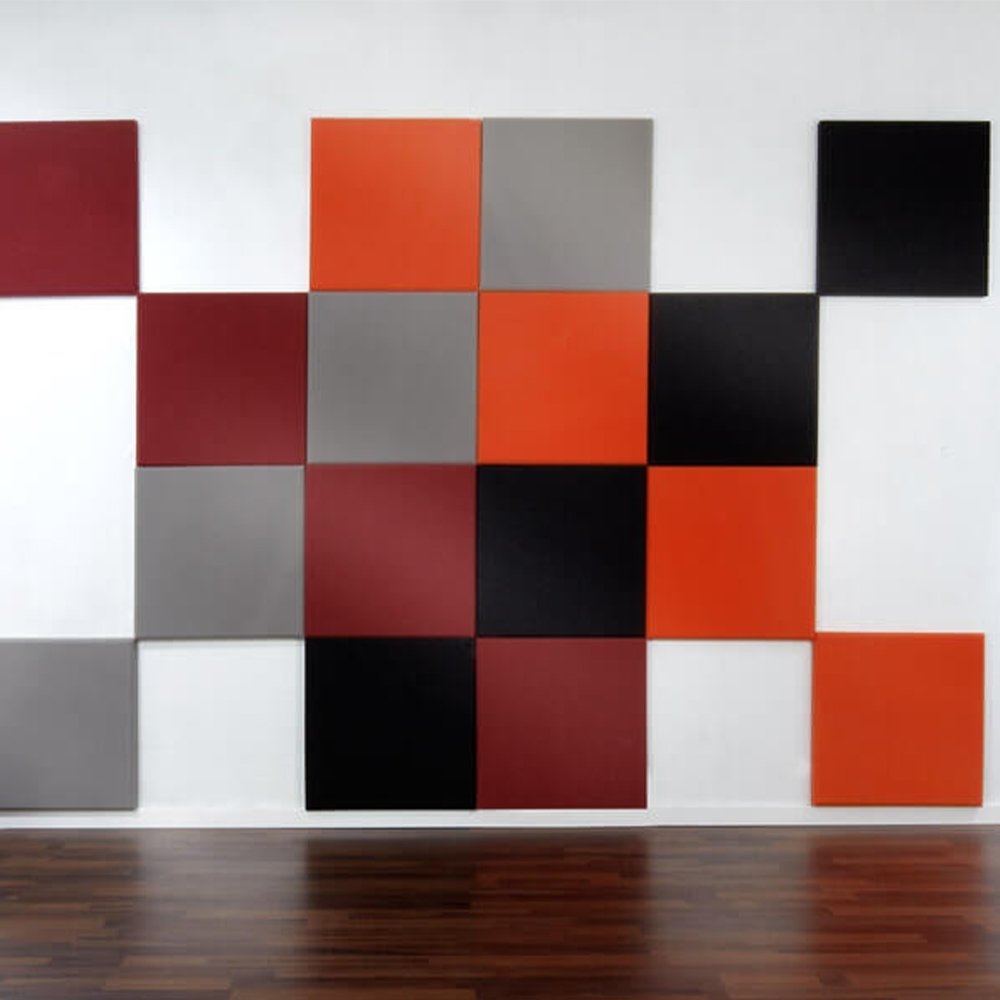 Panel acustico liso naranja 50cm | SH004 | AIXFOAM