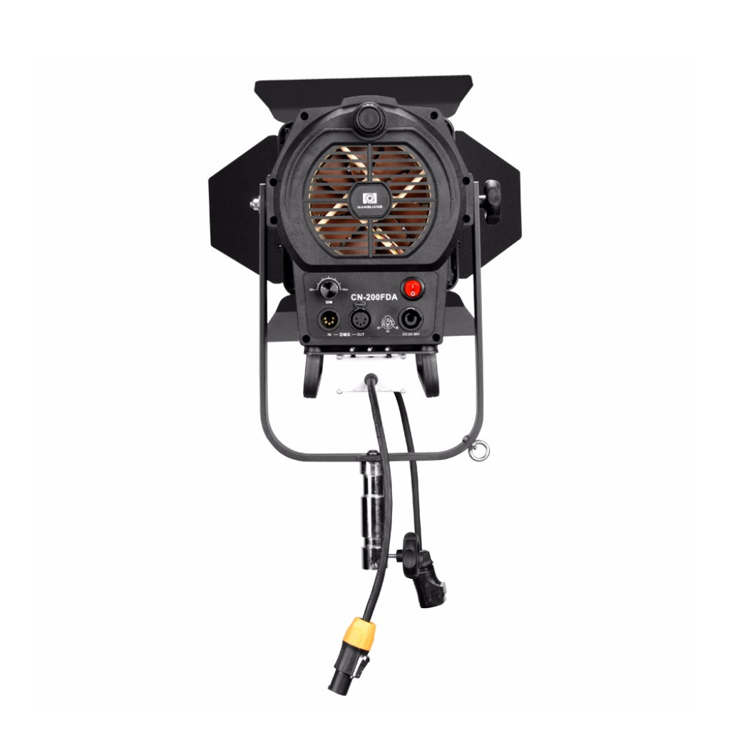 lampara fresnel con bulbo led 200w 5600k | NAN-L-CN-0200FDA