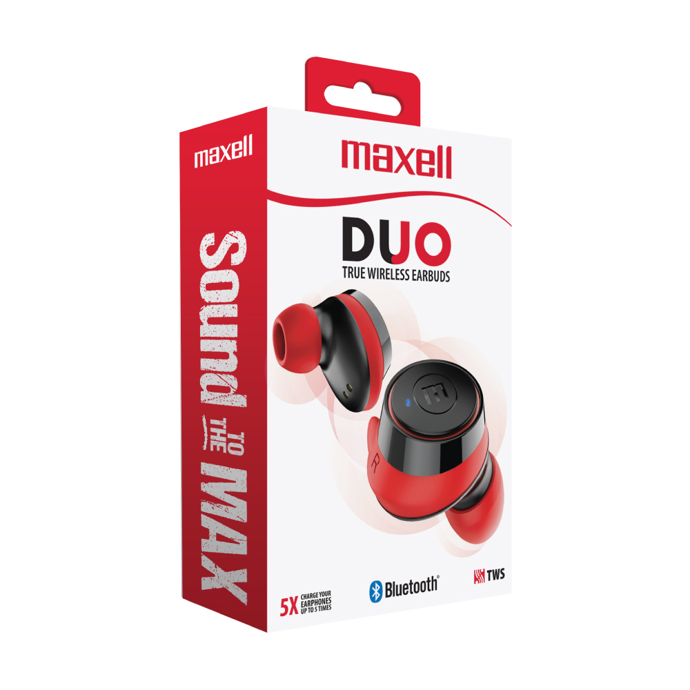 Maxell - Audifonos inalambricos TWS TRU DUO - EB-BTTW
