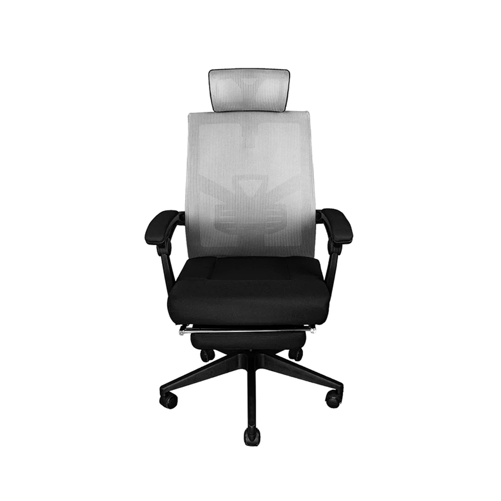 Silla Mesh gris Asiento negro | Tulsa – Shopper Mall