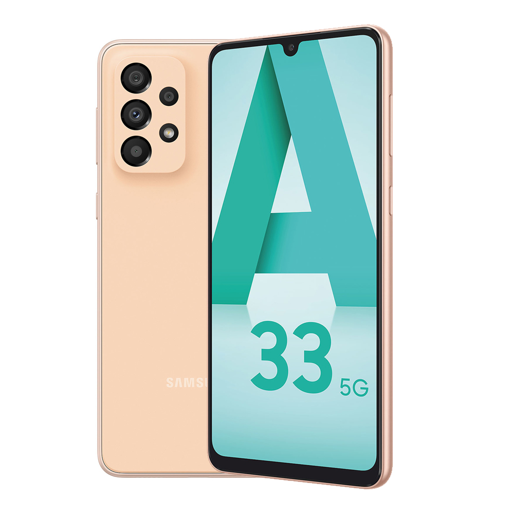 Celular Galaxy A33 5G 6GB RAM Dual SIM Melocoton | A33 BLANCO - Samsung