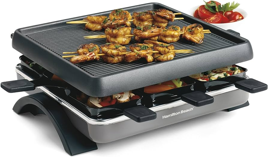 Racletera parrilla MARCA HAMILTON BEACH