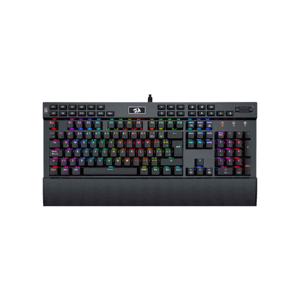 Teclado Gaming Yama USB Negro RGB Full Size K550 Mecanico | REDRAGON