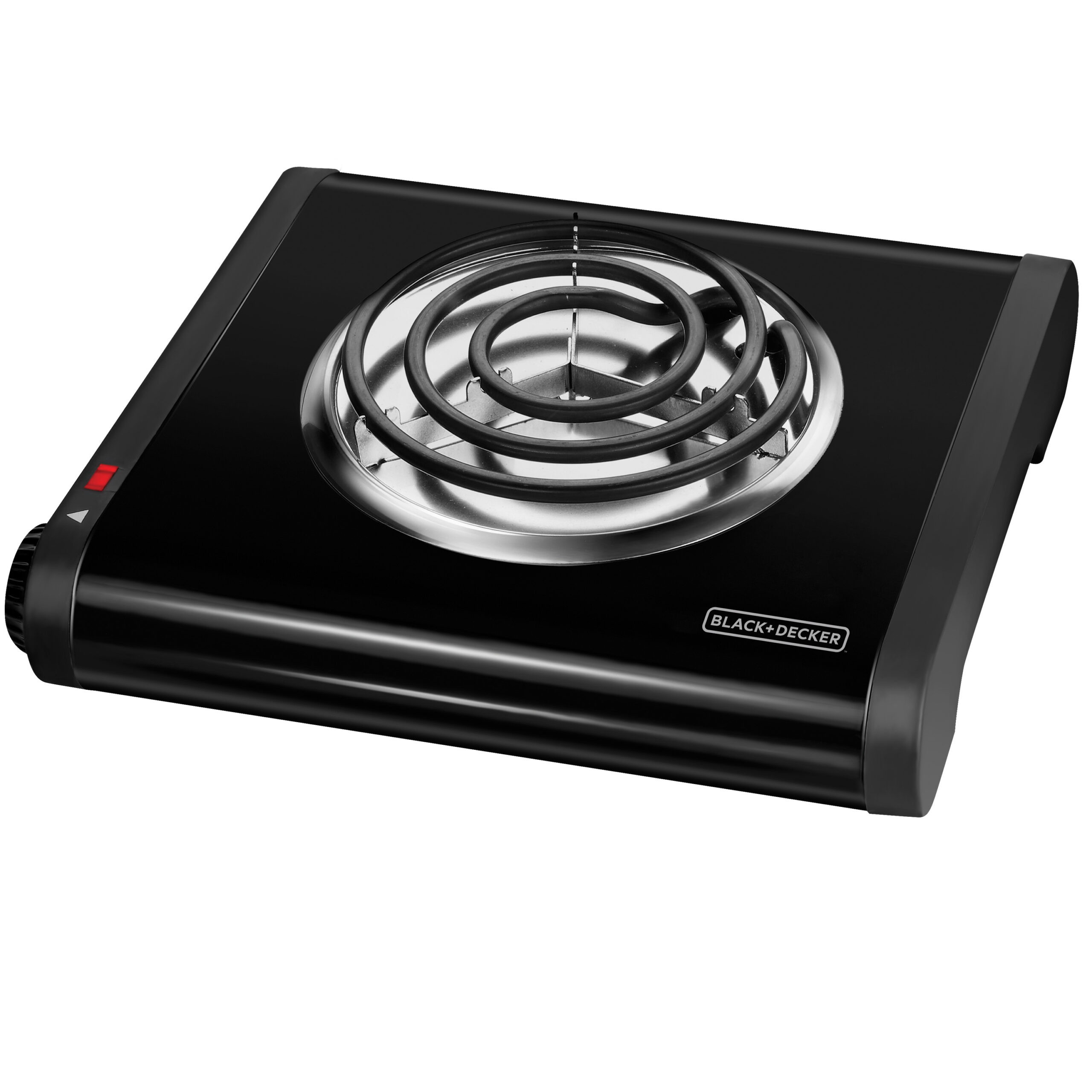 Estufa Electrica de 1 Hornilla con Temperatura Ajustable | BD SB1001B - Black + Decker