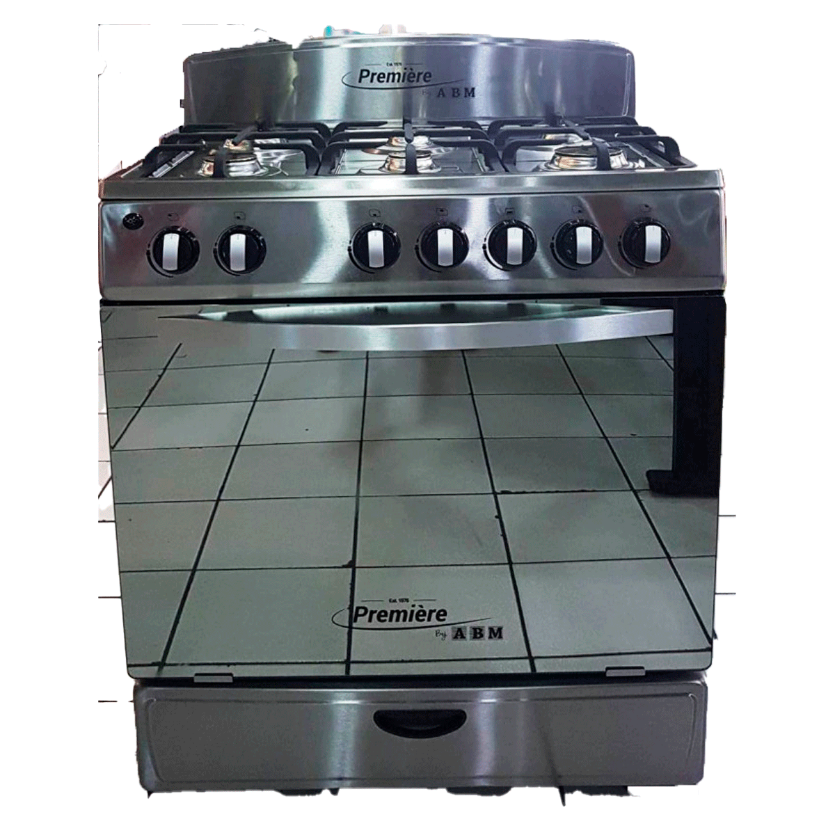 Estufa a gas de 30" de lujo 6 Hornillas MARCA PREMIERE BY ABM