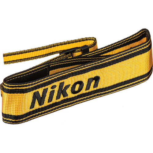 Wide Camera Neck Strap, Yellow | AN-6Y - NIKON