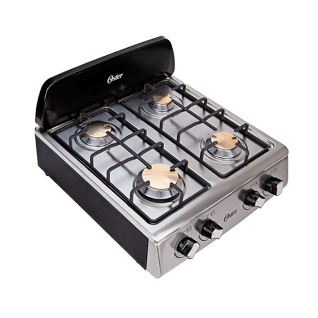 Estufa de Mesa, a Gas, Color Gris Metalico | OSGSTB20IS - Oster