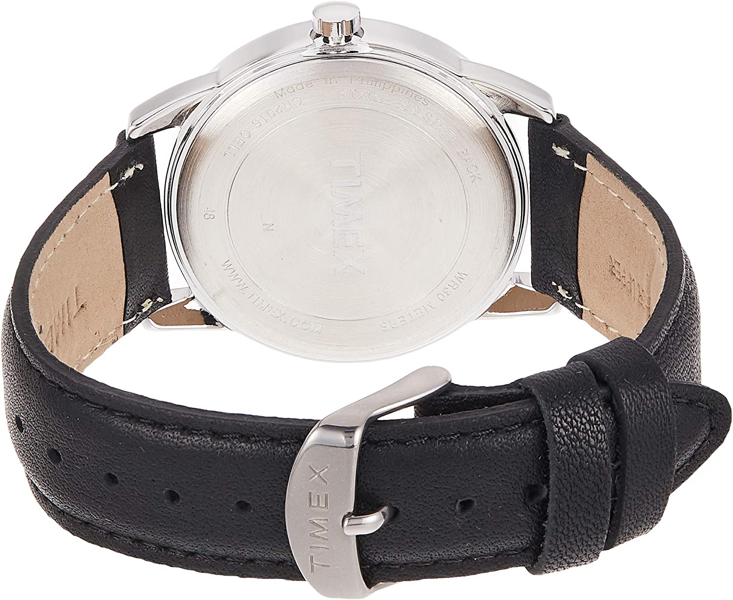 Reloj Easy Reader Carat Blanca Correa Negra | TW2P75600 – TIMEX ...