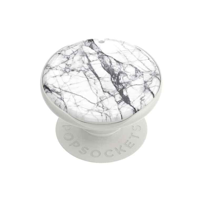 Popsocket Popmirror Dove White Marble | POPMIRROR – Shopper Mall