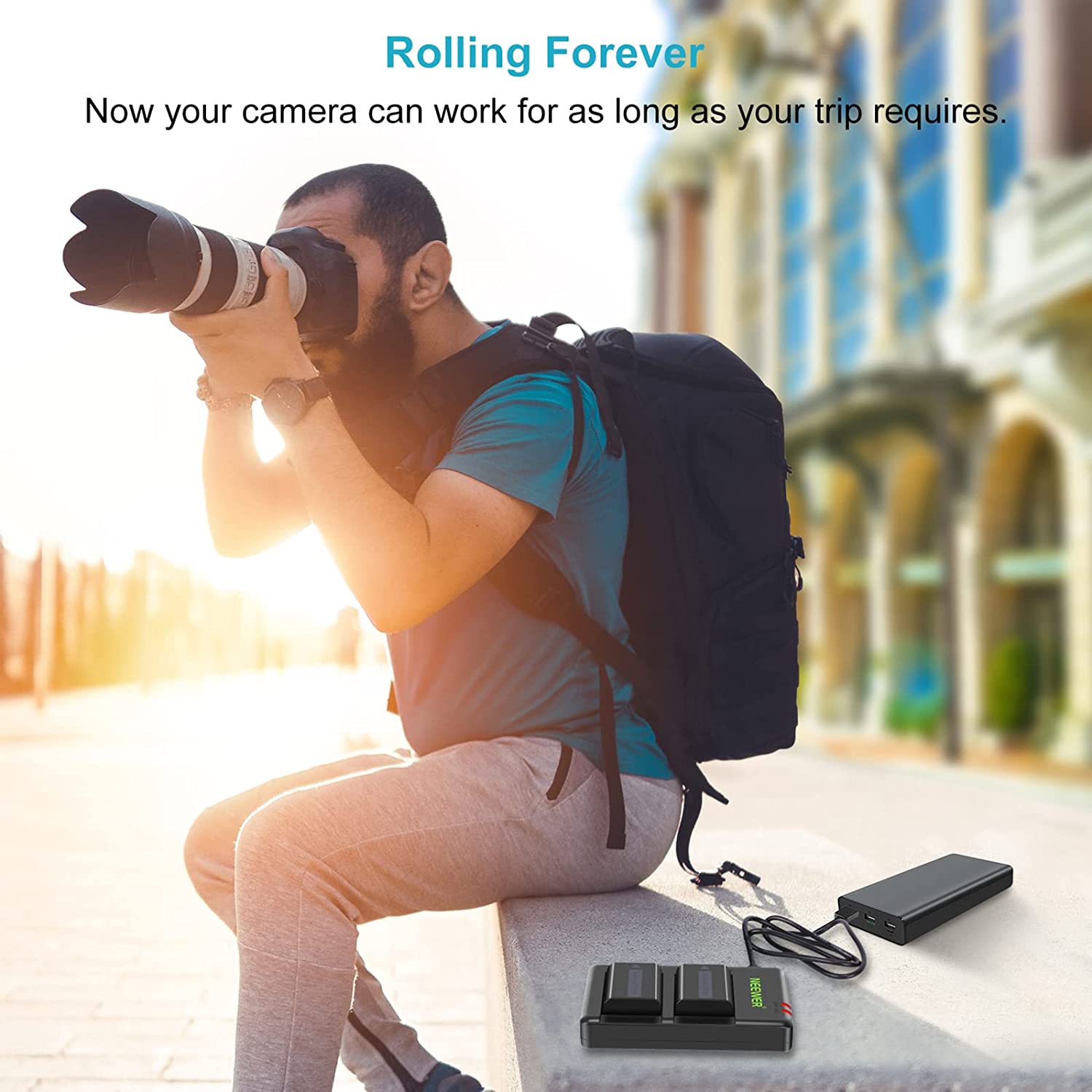 Juego de Cargador de Bateria para Camara compatible con Sony | NEEWER-NP-FW50 – Neewer – Shopper ...