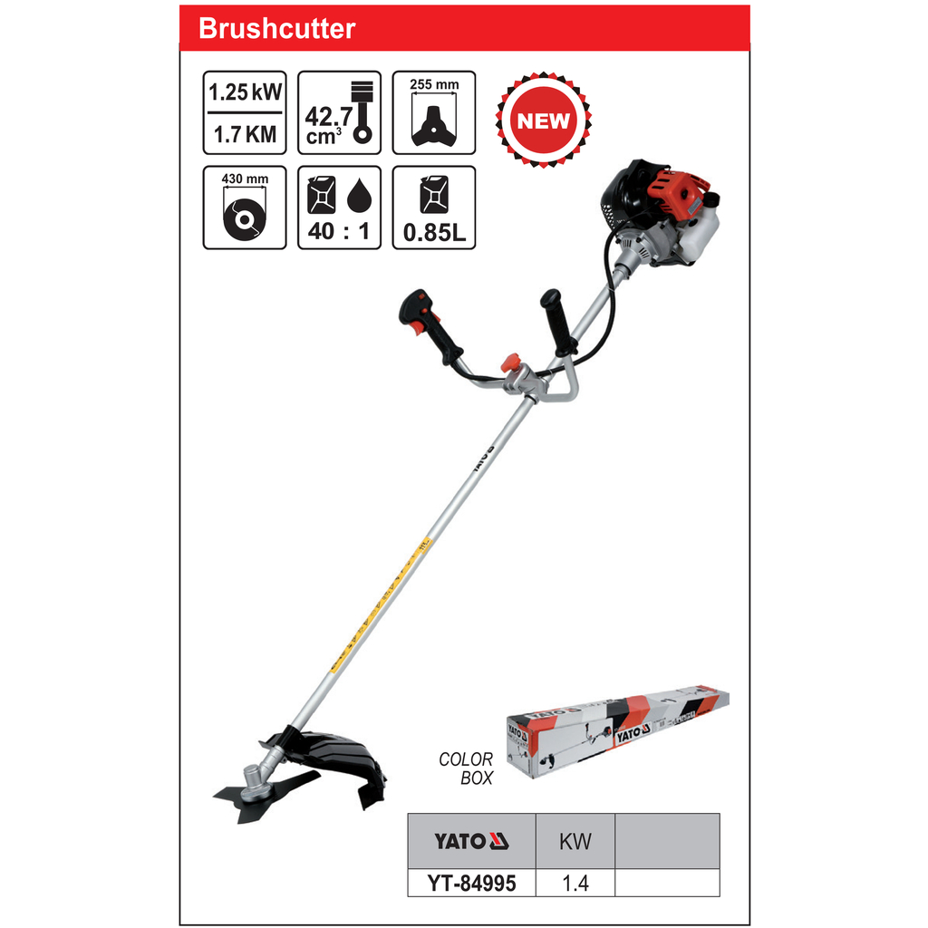 Chapeadora A Gasolina 43Cc Yt-84995