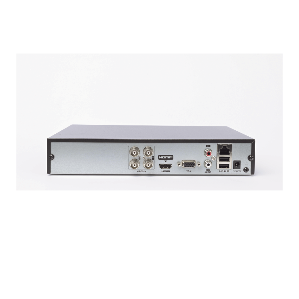 DVR de 4 CH 4M (STD)(C)(S) Lite Soporta 1 HDD de 10TB 1 Canal de Audio ...
