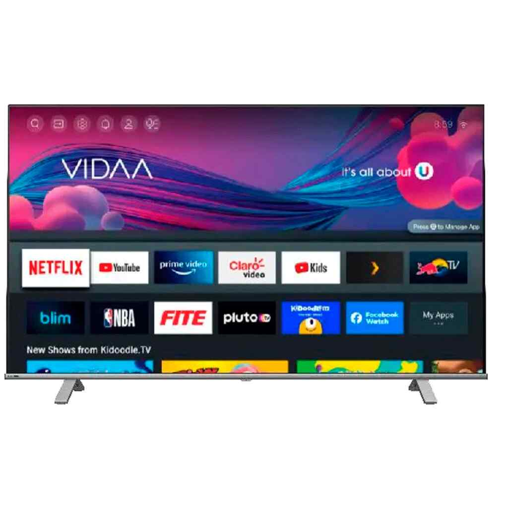 Televisor Smart TV 4K 55plg. Ultra HD con VIDAA | 55C350KB - TOSHIBA