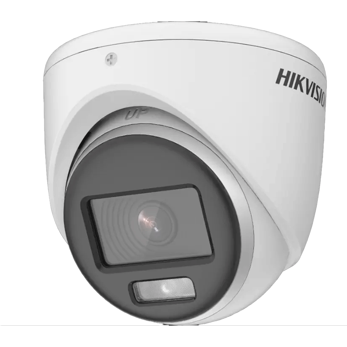 Camara Tipo Turret de 2MP Colorvu con Audio Lente Fijo IR de 20MTS IP67 ...