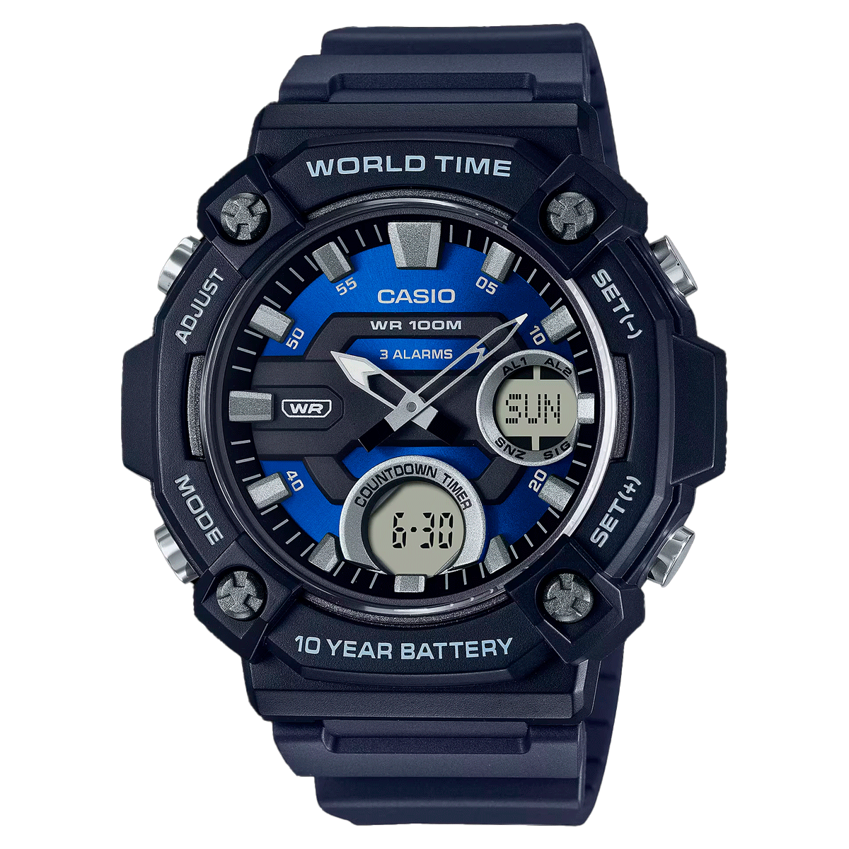 Reloj Analogo WR100M | AEQ-120W-2AVDF – CASIO – Shopper Mall