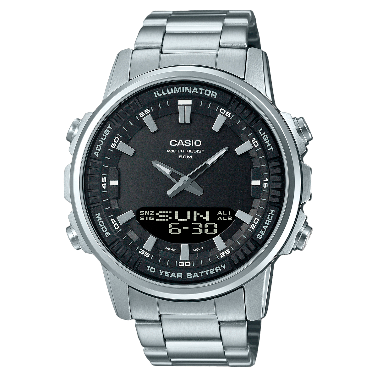 Reloj Metal 50 Meter WR | AMW-880D-1AVDF – CASIO – Shopper Mall