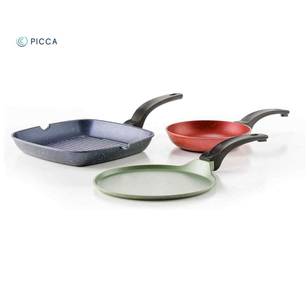 Juego de Sartenes Da Vinci 3 Piezas | PI003SSMM - Picca