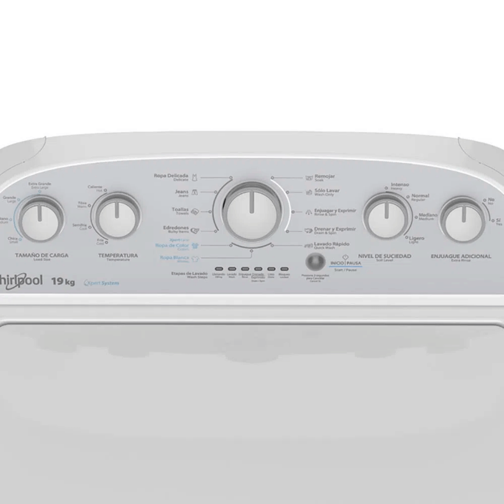 Lavadora 42 Libras, Blanca | 7MWTW1904LM - Whirlpool