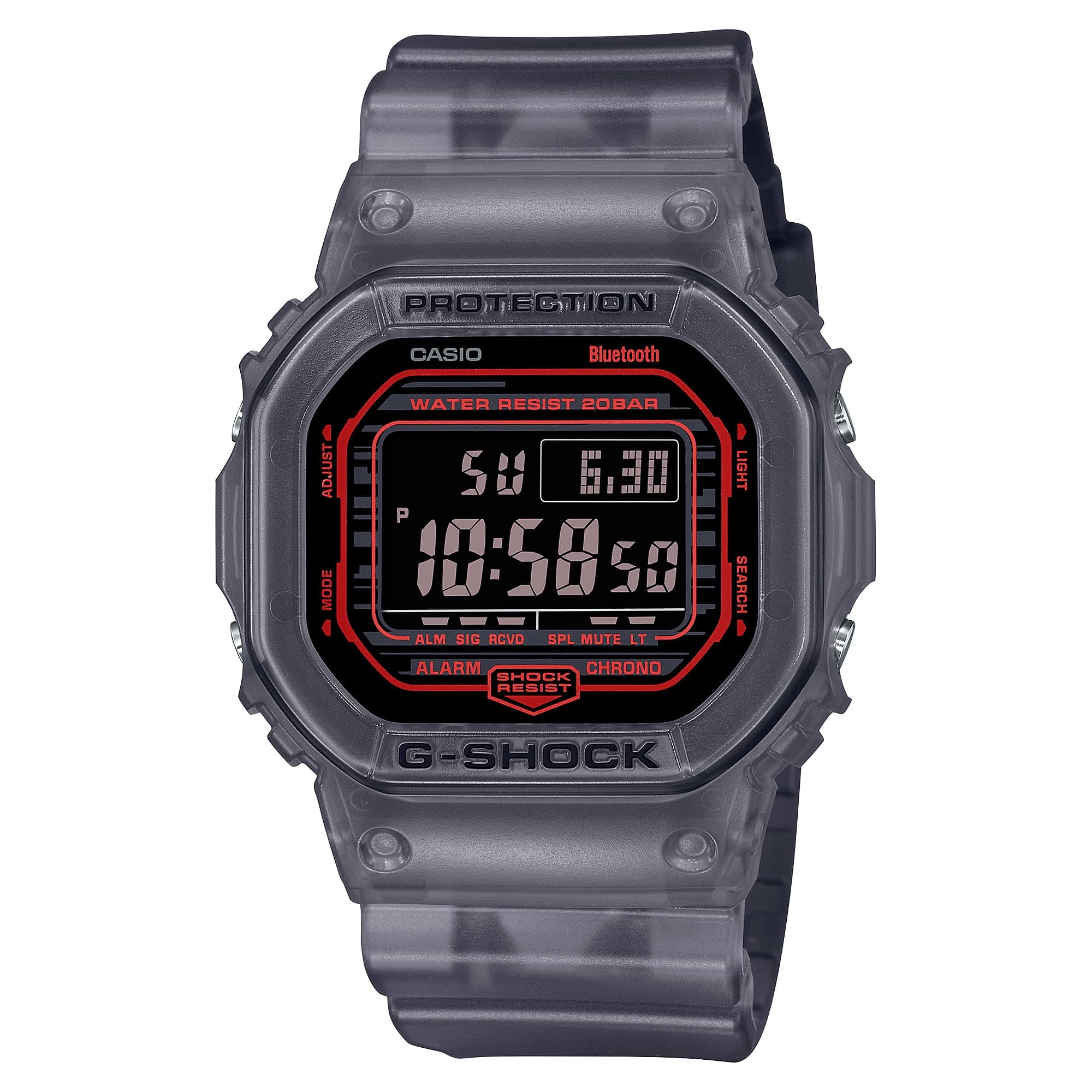 Reloj G-Shock Standard WR200M | DW-B5600G-1 - CASIO