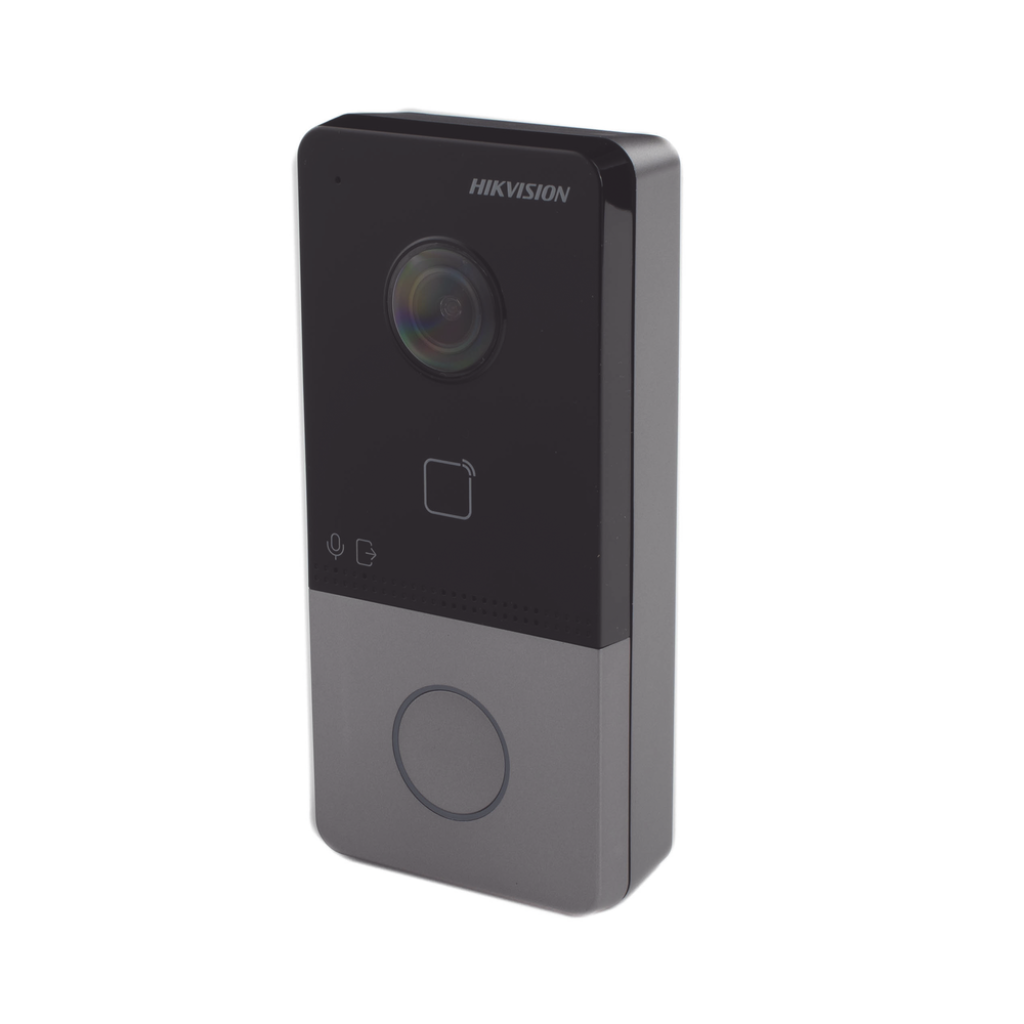 Videoportero IP 2 MP con Apertura Desde HIK-Connect IP65 | DS-KV6113-WPE1(B) - HIKVISION
