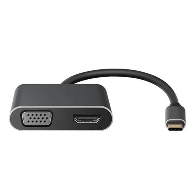 Hub 2-en-1 AO-AD-1007 USB-C a HDMI y VGA Negro | 810098150378 – AON ...