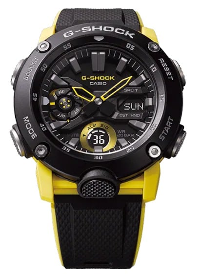 Reloj G-Shock Standard WR200M | GA-2000-1A9 - CASIO