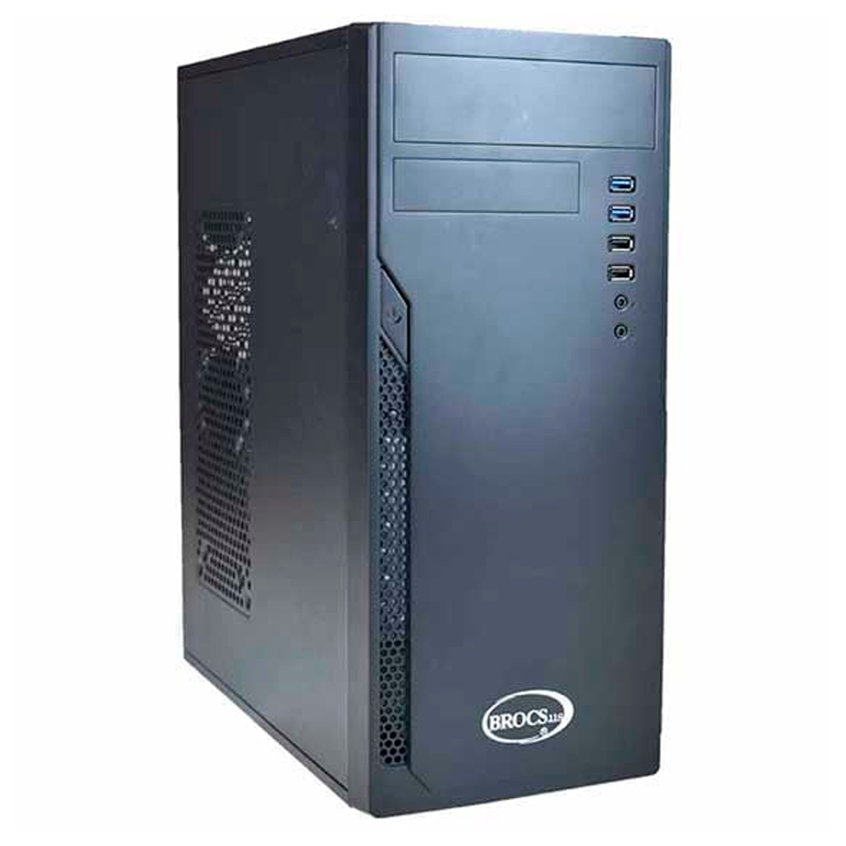 Case ATX BR07, 447 217 410mm Black | BR07CASE – BROCS – Shopper Mall