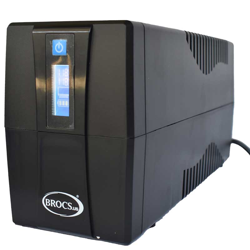 UPS de 750VA/375WATTS, 110V/60HZ, Linea Interactiva | 7401195100286 - BROCS