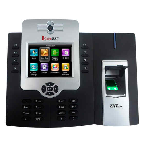 Terminal multimedia de tiempo, asistencia y control de acceso, huella, tarjeta inteligente ...