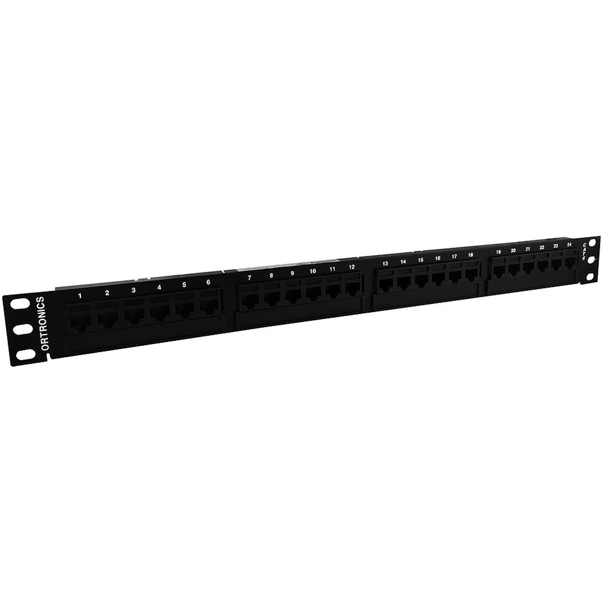 Patch Panel cargado de 24 puertos 110 , Categoria 6 TechChoice, 1RU ...