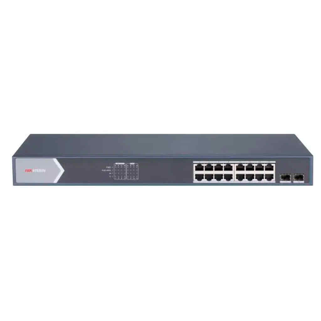 Switch POE no administrado Gigabit de 16 puertos | HIKVISION