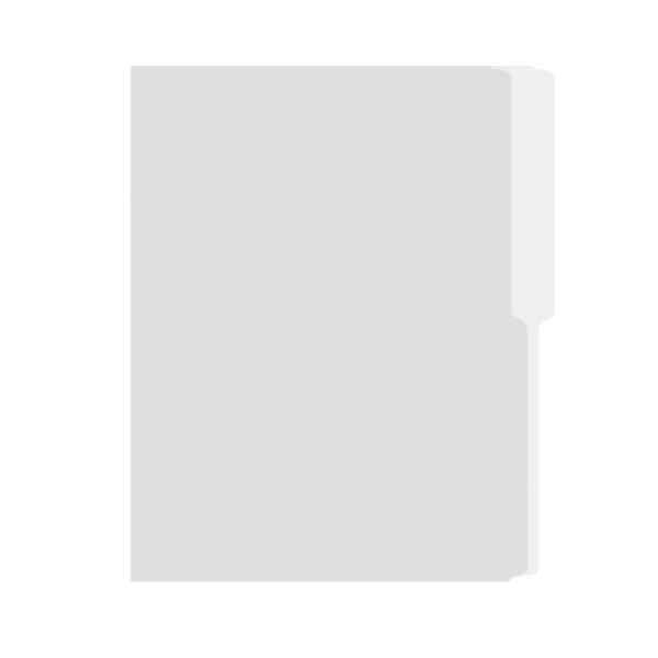 Folder Flashfile Carta Blanco (5X100)