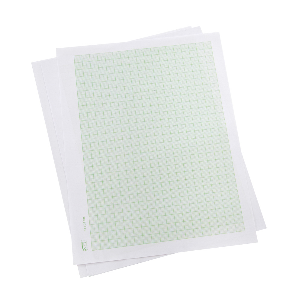 Block Milimetrado Fast/Pcform Oficio Verde 50 H. (50)