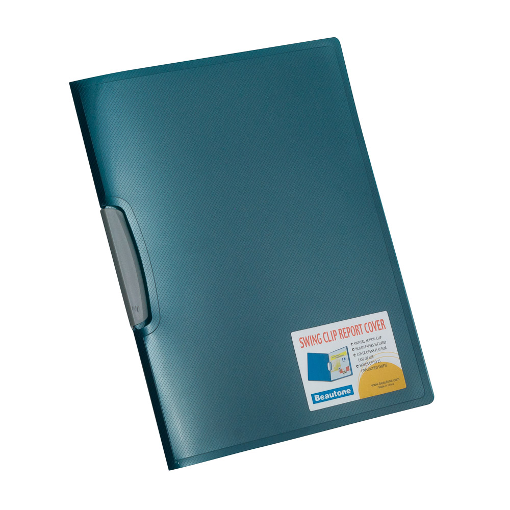 Folder Clip Lateral Beautone 4541-5 Carta Metalic Titanium (5X25 ...