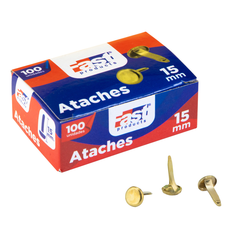 Atache Fast 15Mm. 100U. ( 300 )