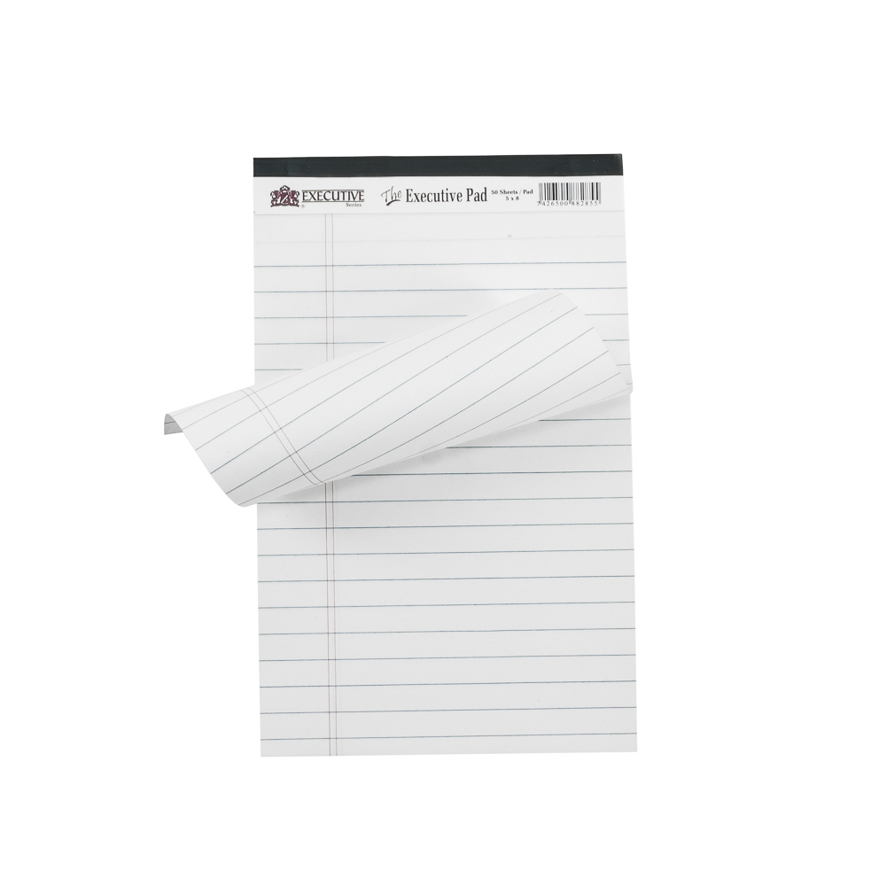 Block Rayado Executive 82851 Blanco Media Carta 50 H. (12)