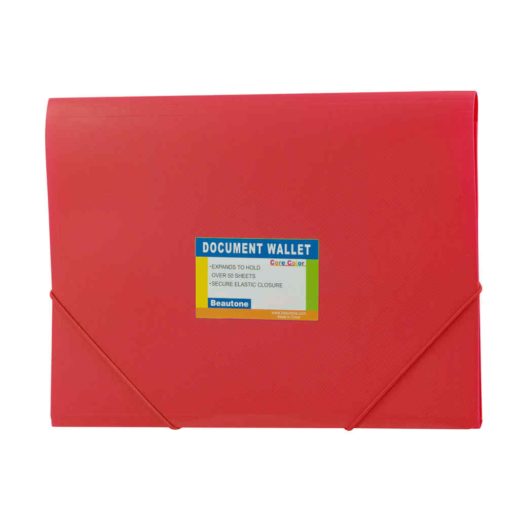 Folder Español Beautone 4875-0 Oficio Core Opaque Rojo (5X24) – Shopper ...
