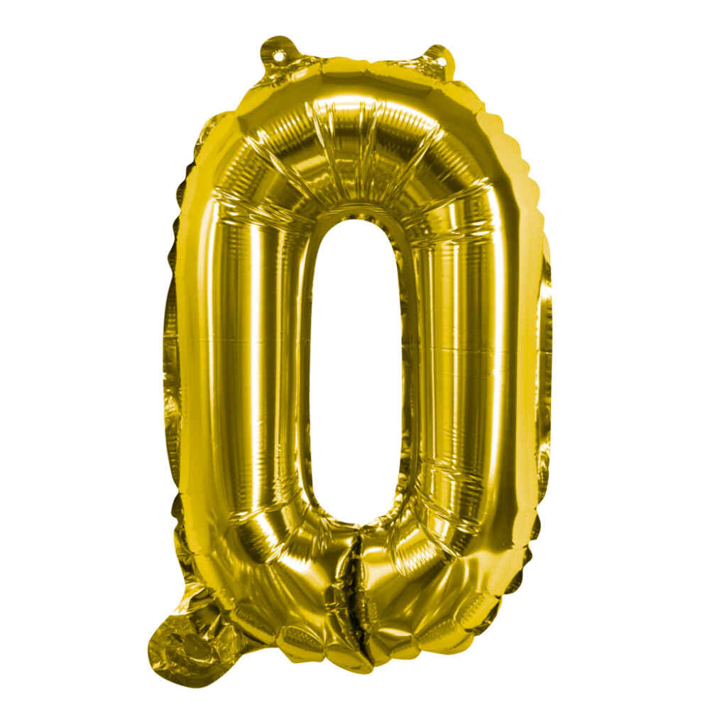 Globo Fast 16'' Numero Dorado #0 (25X40)