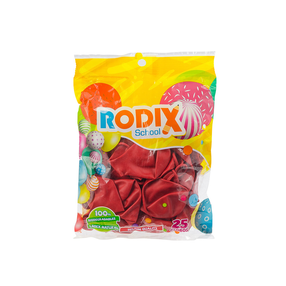 Globo Rodix No.9 Bx25 Rojo (200) – Shopper Mall